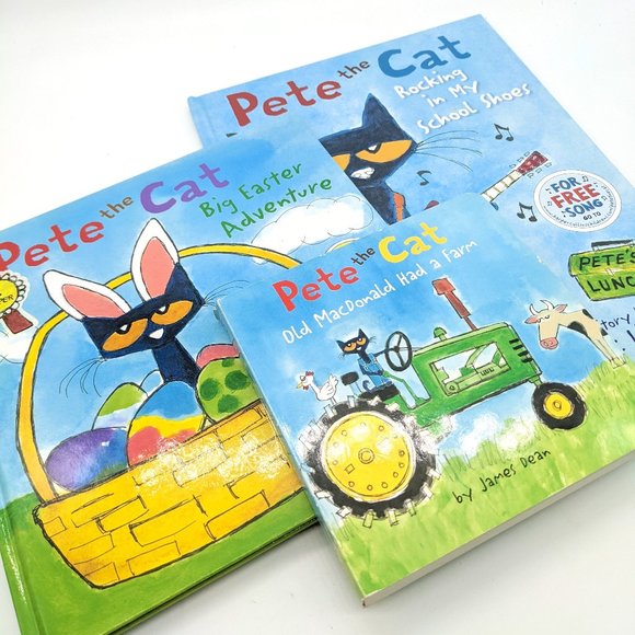 Scholastic | Toys | Pete The Cat Hardcover Book Bundle | Poshmark